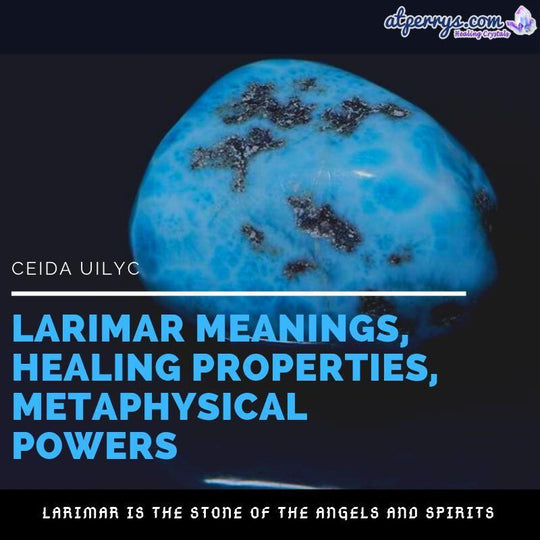 Larimar Meanings, Healing Properties, Metaphysical Powers – AtPerry's Healing Crystals