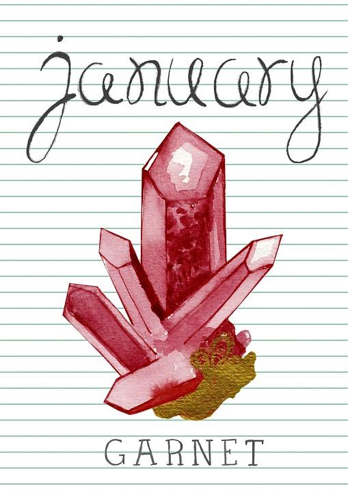 Garnet January Birthstone – AtPerry's Healing Crystals