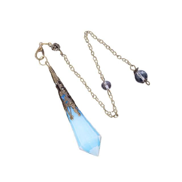 Natural Stone Pendulum Pendant – AtPerry's Healing Crystals