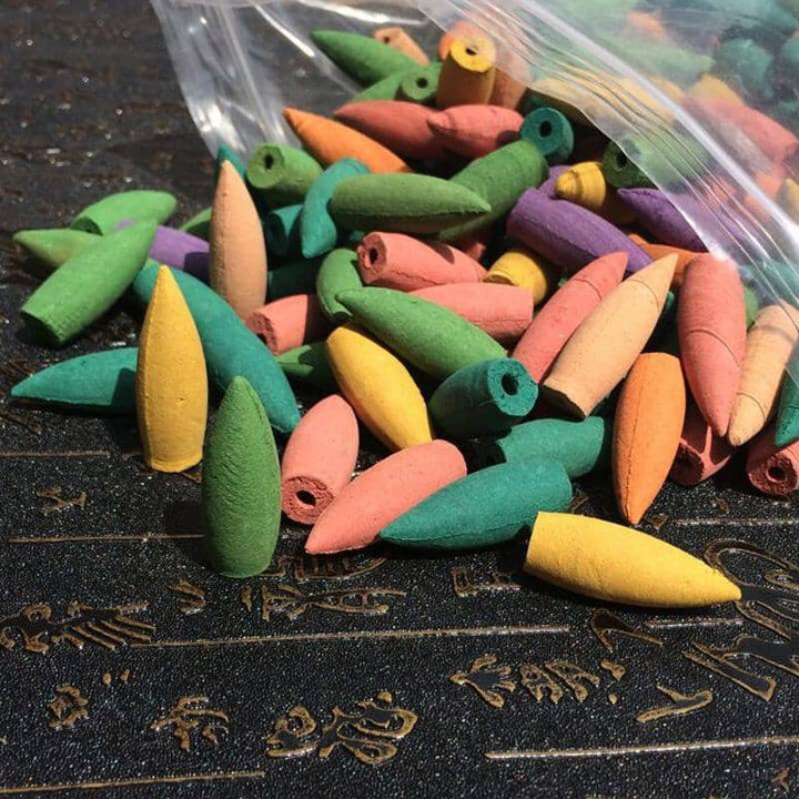 Incense Burner Cones Set of 50 Large Aromatic Cones AtPerrys – AtPerry ...