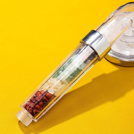 7 Chakra Natural Crystal Shower Head – AtPerry's Healing Crystals