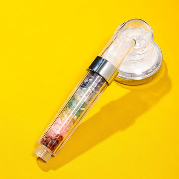 7 Chakra Natural Crystal Shower Head – AtPerry's Healing Crystals