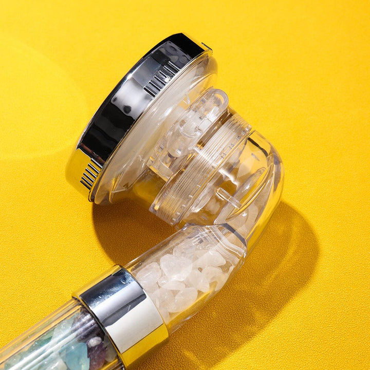 7 Chakra Natural Crystal Shower Head – AtPerry's Healing Crystals