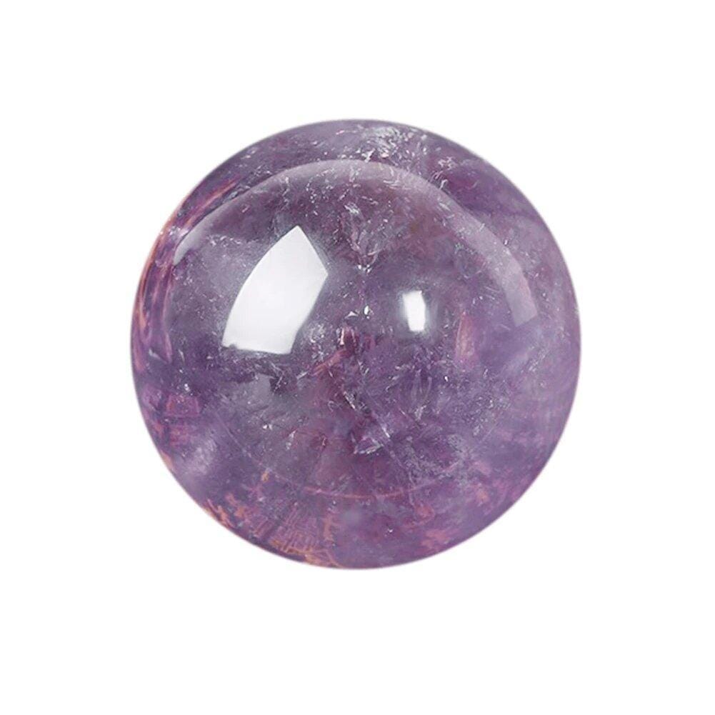 Natural Amethyst Ball Raw Gemstone – AtPerry's Healing Crystals