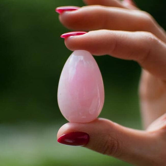 Rose Quartz Yoni Eggs for Kegel Exercise – AtPerry's Healing Crystals