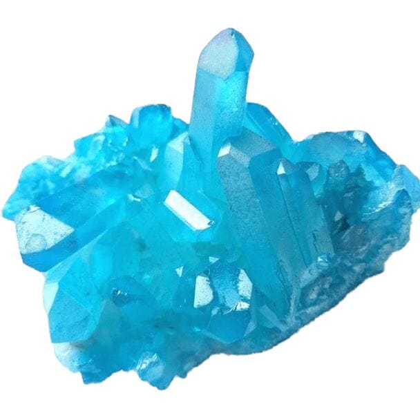 Blue Angel Aura Quartz Stone – AtPerry's Healing Crystals