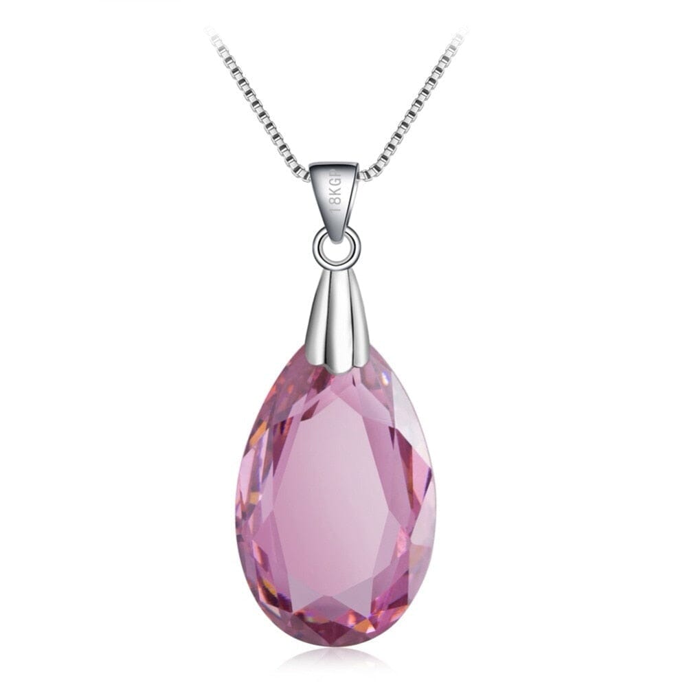 Water Drop Pendant Necklace – AtPerry's Healing Crystals