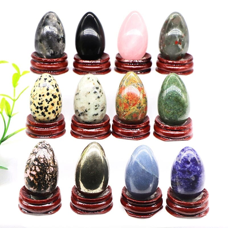 Crystal Stone Yoni Egg Kegel Exercise Vginal Balls Healing Massage ...