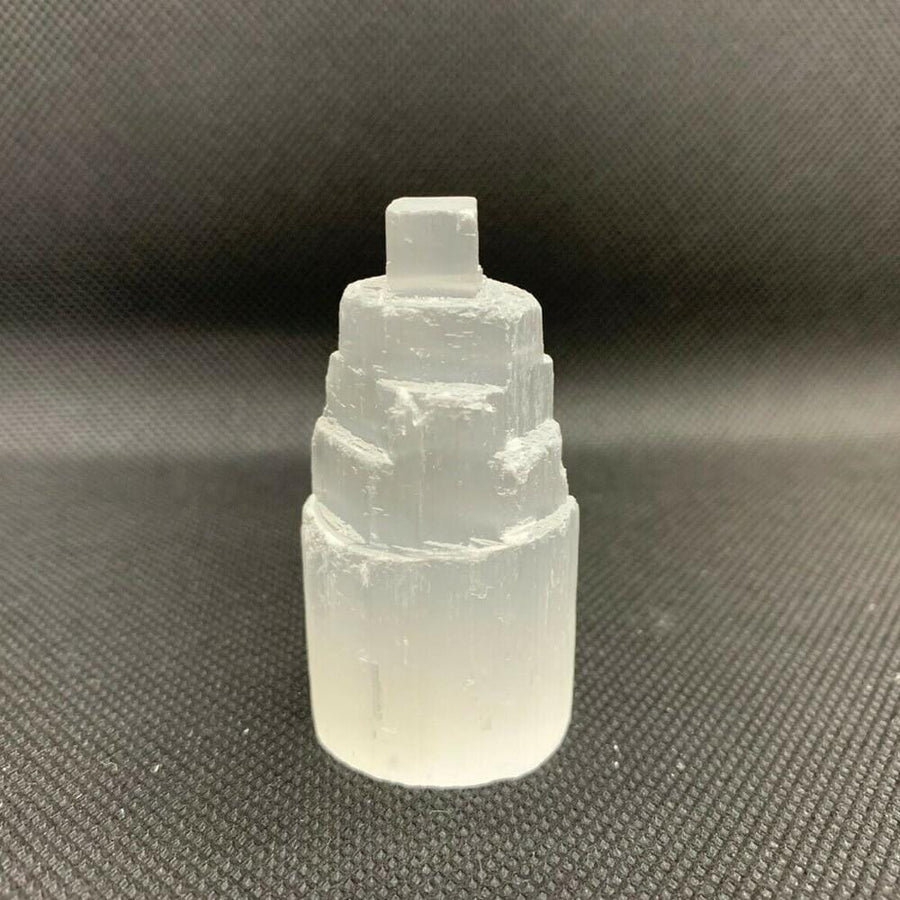 Selenite Stone Tower Cleansing Tool with Healing Properties – AtPerry's ...