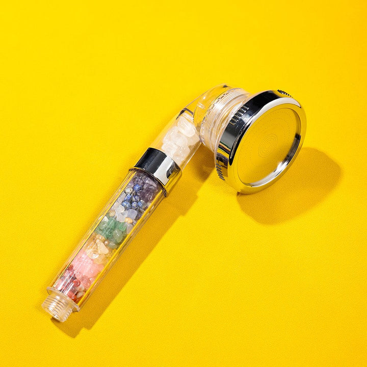 7 Chakra Natural Crystal Shower Head – AtPerry's Healing Crystals