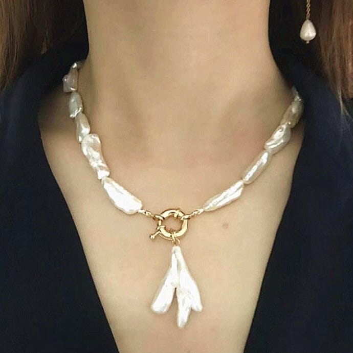 Elegant Puka Natural Cowrie Shell Necklace – AtPerry's Healing Crystals