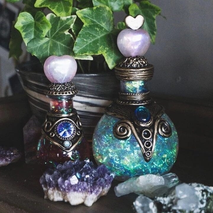 Crystal Aura Magic Potion Vial – AtPerry's Healing Crystals